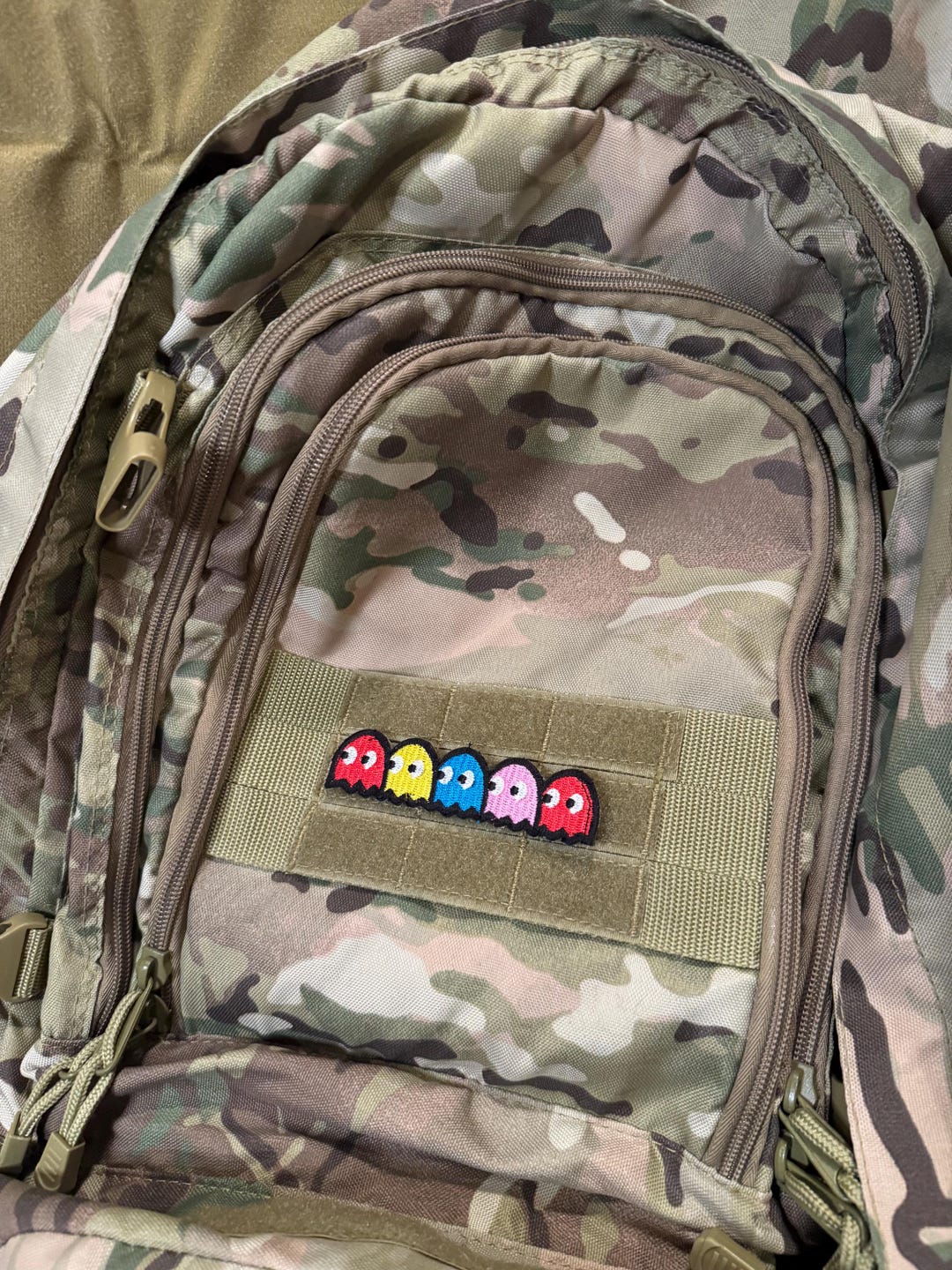 Pac-man Ghosts Morale Patch--full Color Embroidered!! - Etsy