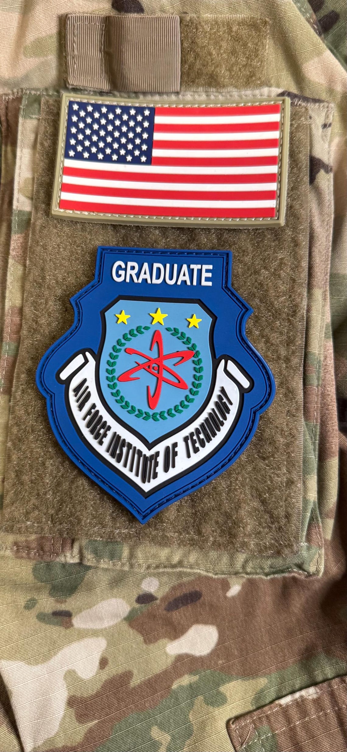 Air Force Institute of Technology (AFIT) PVC Graduate Patch -- USSF ...