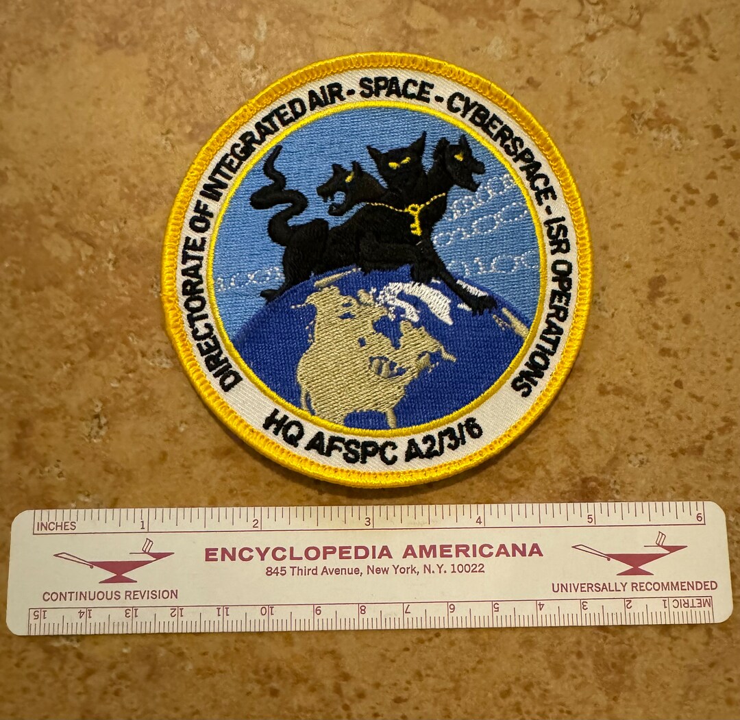Air Force Space Command A2/3/6 Directorate Patch--super RARE - Etsy