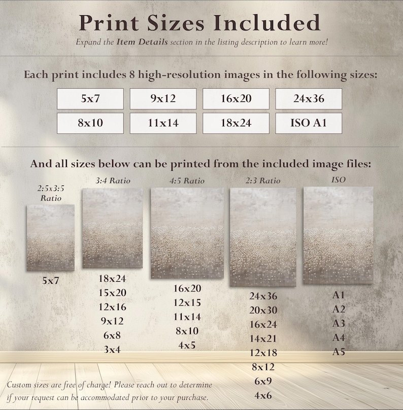 Modern Neutral Abstract Dot Line Digital Art, PRINTABLE Download ...