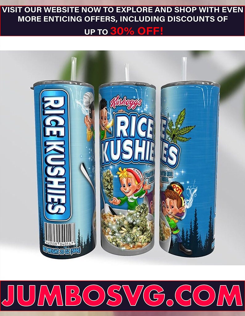 420 Weed Cereal Bundle, Funny 20oz Weed Tumbler Wrap, Stoner Tumbler ...