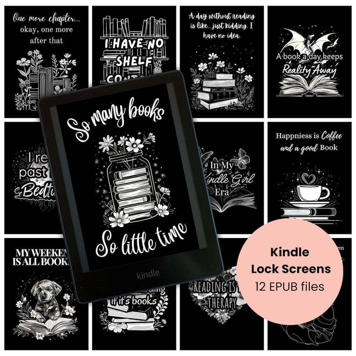 Kindle Lock Screen Kindle Screensaver Kindle Accessories Kindle ...