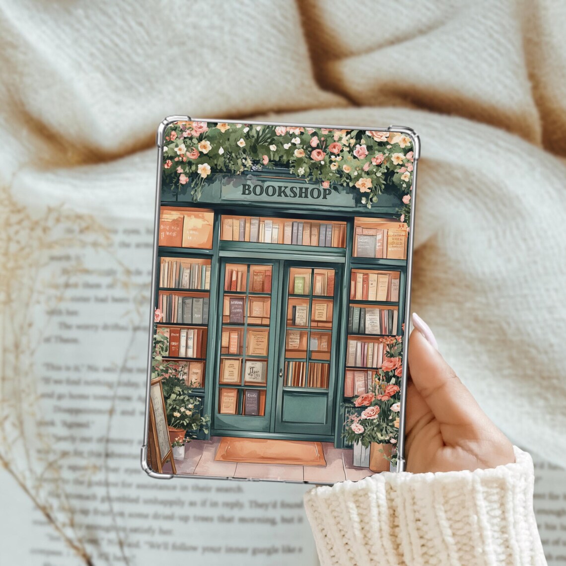 Printable Kindle Insert for Clear Case | Bookstore Kindle Insert ...