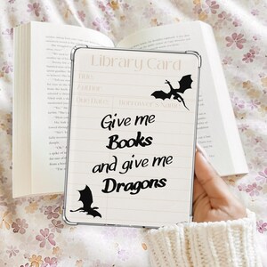 Printable Kindle Insert Bundle | Library Card Kindle Insert | Kindle ...