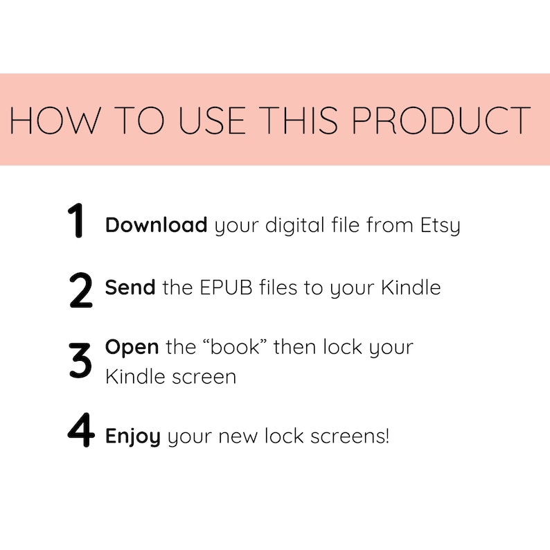Kindle Lock Screen Kindle Screensaver Kindle Accessories Kindle ...