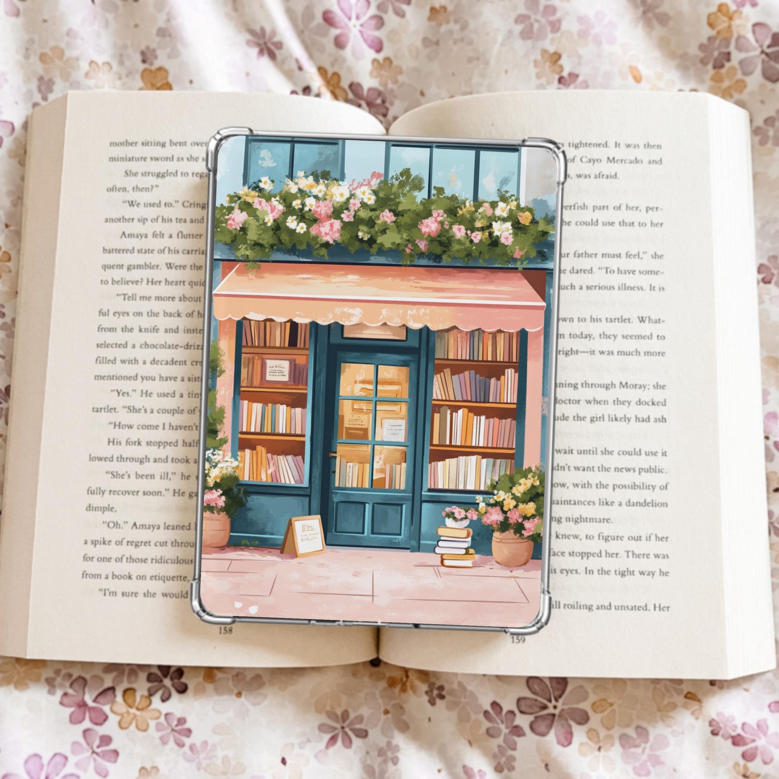 Printable Kindle Insert for Clear Case | Bookstore Kindle Insert ...