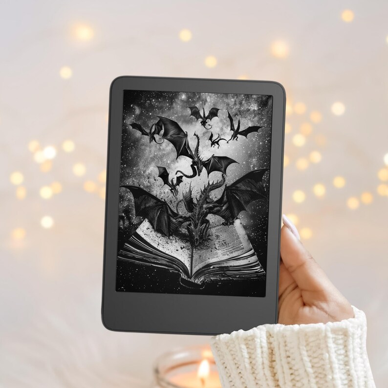 Flying Dragons Kindle Lock Screen | Full Screen | Kindle Screensaver ...