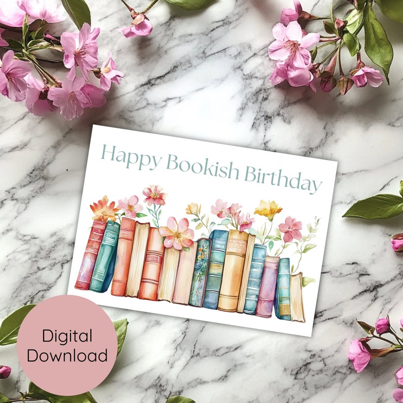 Printable Birthday Card Happy Birthday Card Printable Greeting Card ...