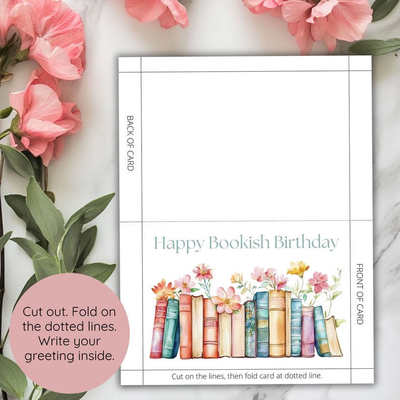 Printable Birthday Card Happy Birthday Card Printable Greeting Card ...
