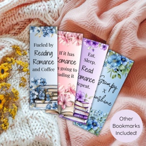Romance Bookmarks | Printable Bookmarks | Smut Bookmarks | Book Trope ...