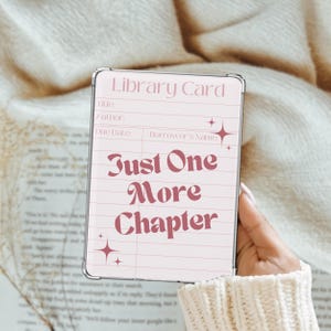Printable Kindle Insert Bundle | Library Card Kindle Insert | Kindle ...