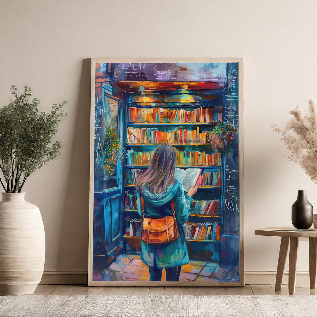 Bookish Poster | Literary Wall Art | Bookish Wall Art | Bookish Prints ...