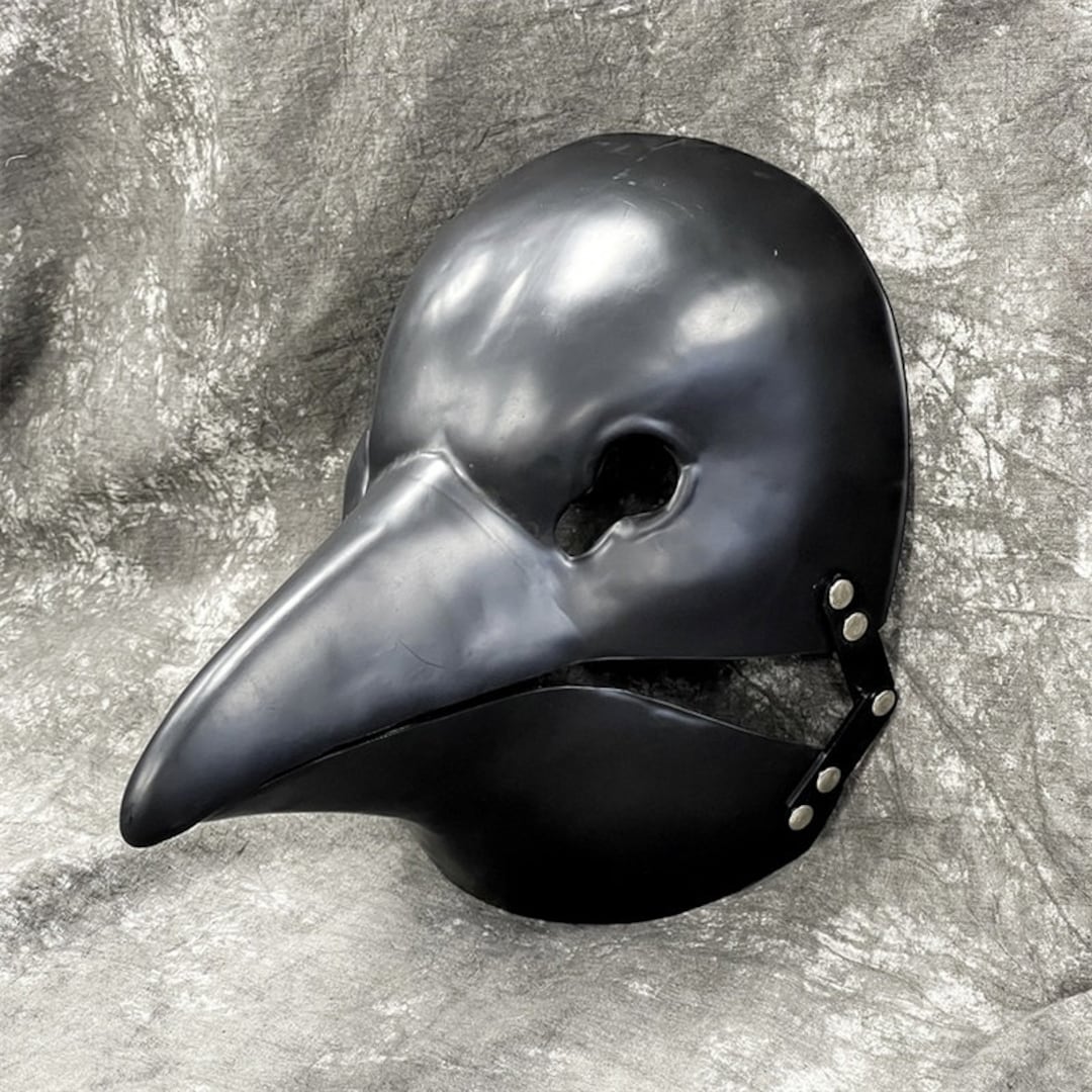 Crow Head Base, Furry Cosplay Crow Mask Base, Raven Fursuit Mask Head ...