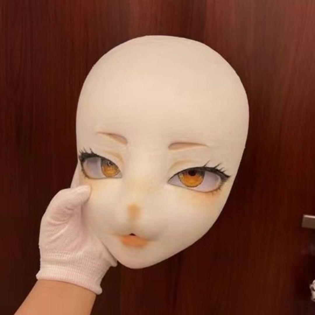 Cat and Fox Kig Mask Base , Cat Furrysuit Cosplay Head Base, Cat Kemono ...
