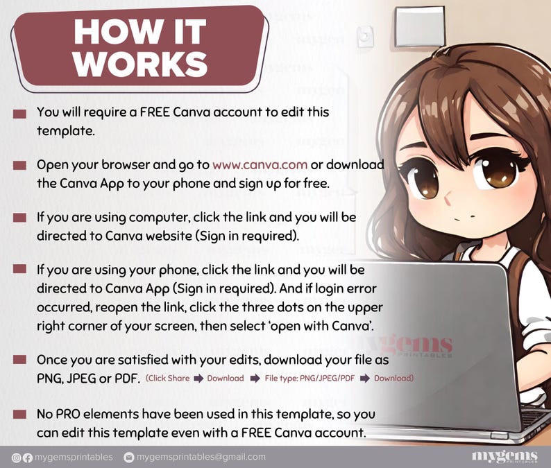 2026 Desk Calendar Canva Editable Template A5 Size Girl Design Table ...