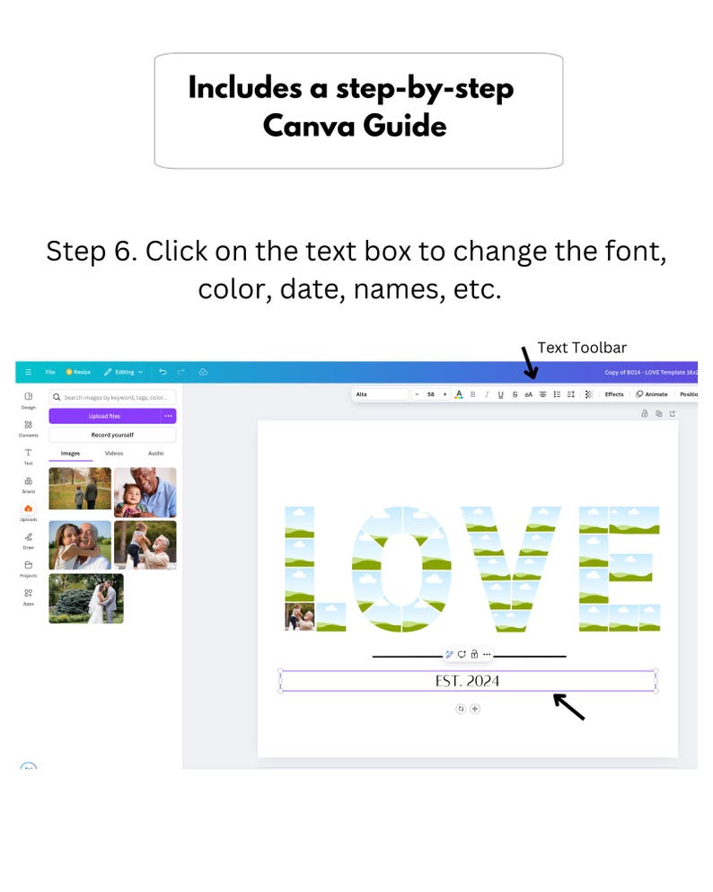 Italy Photo Collage Canva Template, Italy 2024 Trip Keepsake, Italy ...