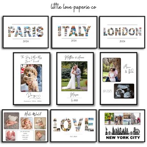 Best Year Ever 2024 Photo Collage, Personalized 2024 Photo Collage ...