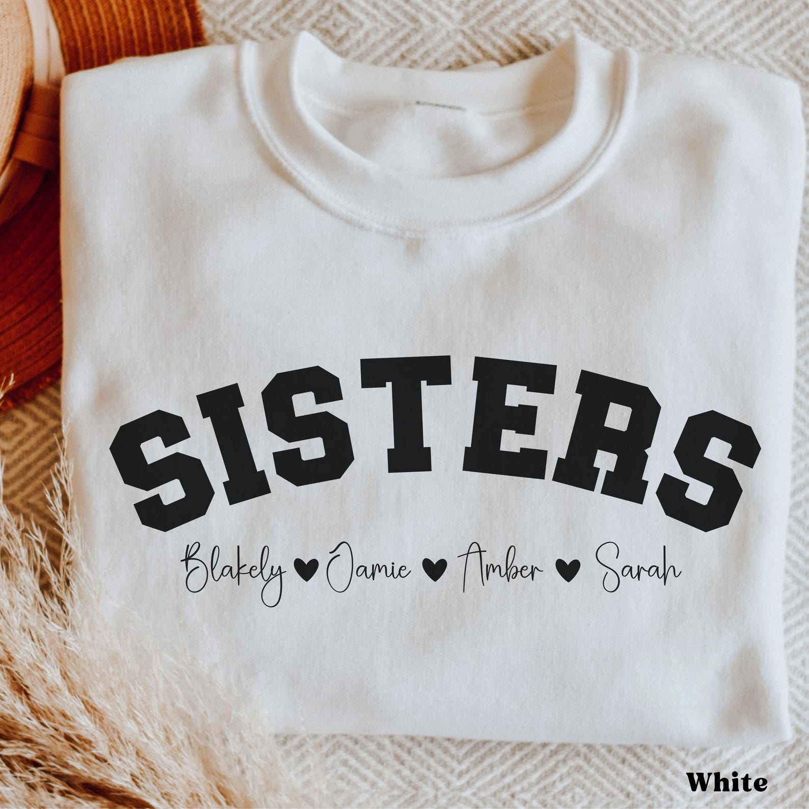 Personalized Gifts for Sister Customized Sister Gifts Sister Sweatshirt ...