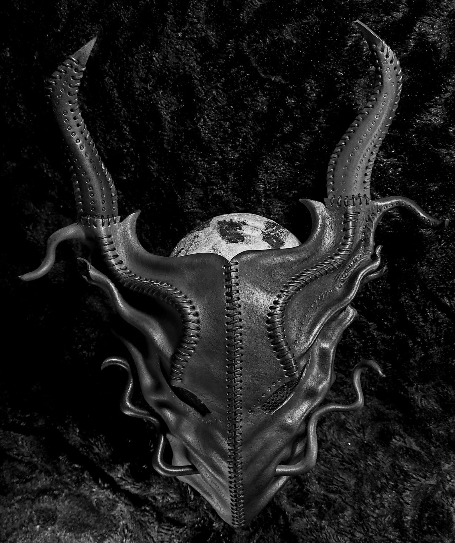 Handcrafted Leather Dragon Mask, Dragon Cosplay, Japanese Dragon ...