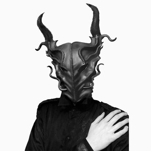 Handcrafted Leather Dragon Mask, Dragon Cosplay, Japanese Dragon ...