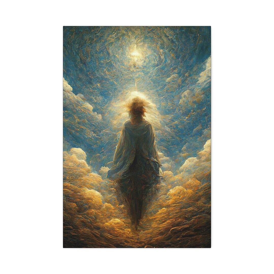 Divine Channel - A Canvas Wall Art, Digital Design - Etsy