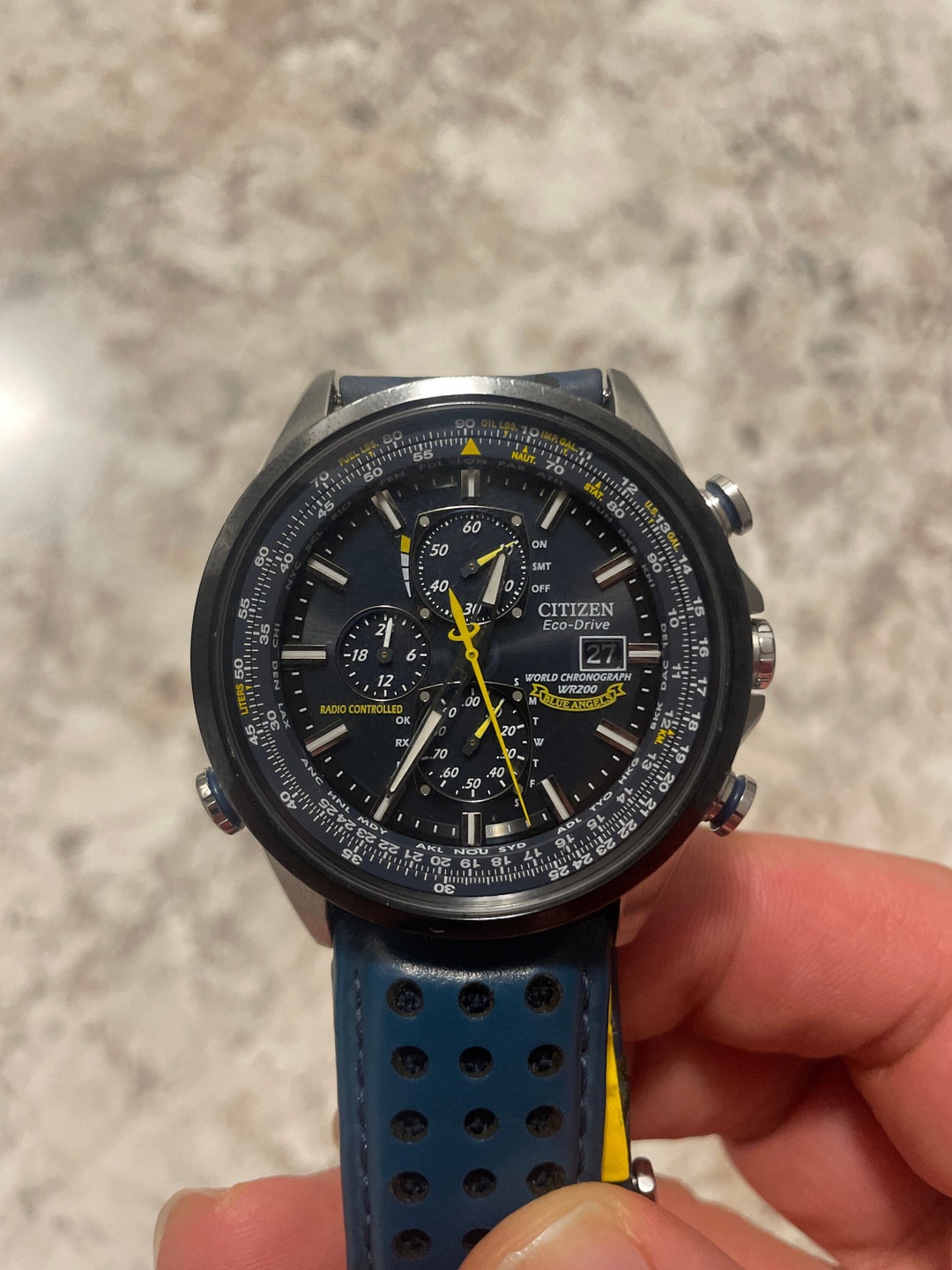 Citizen Mens Promaster Nighthawk Eco-drive Watch 42mm Two-tone ...