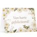 Dutch Birthday Card Flowers - Netherlands Greeting Festive Wish ...