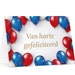 Dutch Birthday Card - Colorful the Netherlands Greeting Festive Wish ...