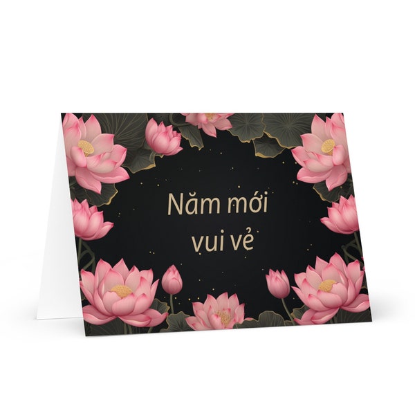 Vietnamese New Year Greeting Cards - Etsy