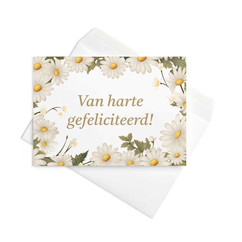 Dutch Birthday Card Flowers - Netherlands Greeting Festive Wish ...