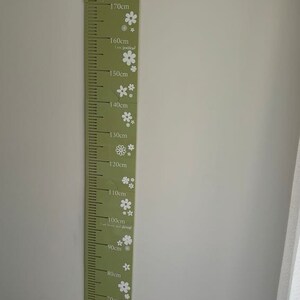 Custom Designed Acrylic Height Chart - Etsy