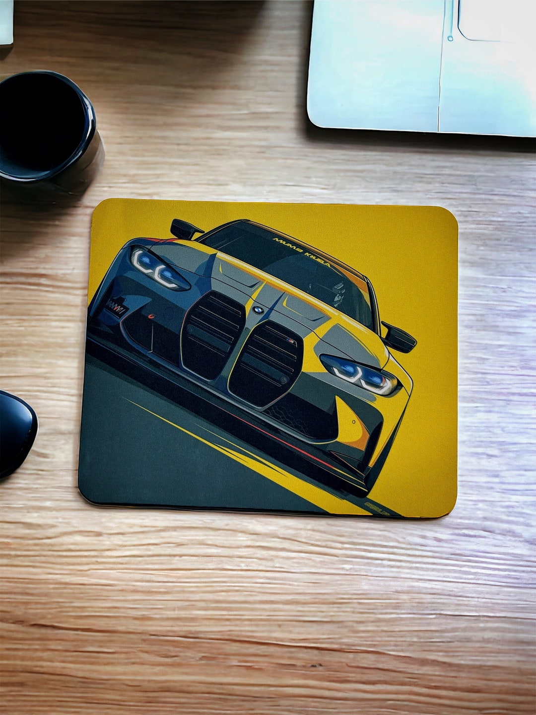 Custom Designed and Made BMW M3 Mousepad for Laptop, Desktop, Office ...