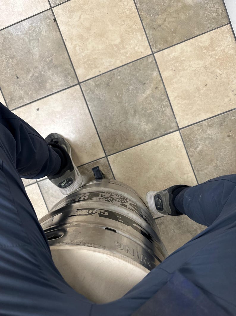 Upcycled Beer Keg Stool on Wheels: Handmade Industrial Bar Furniture - Etsy