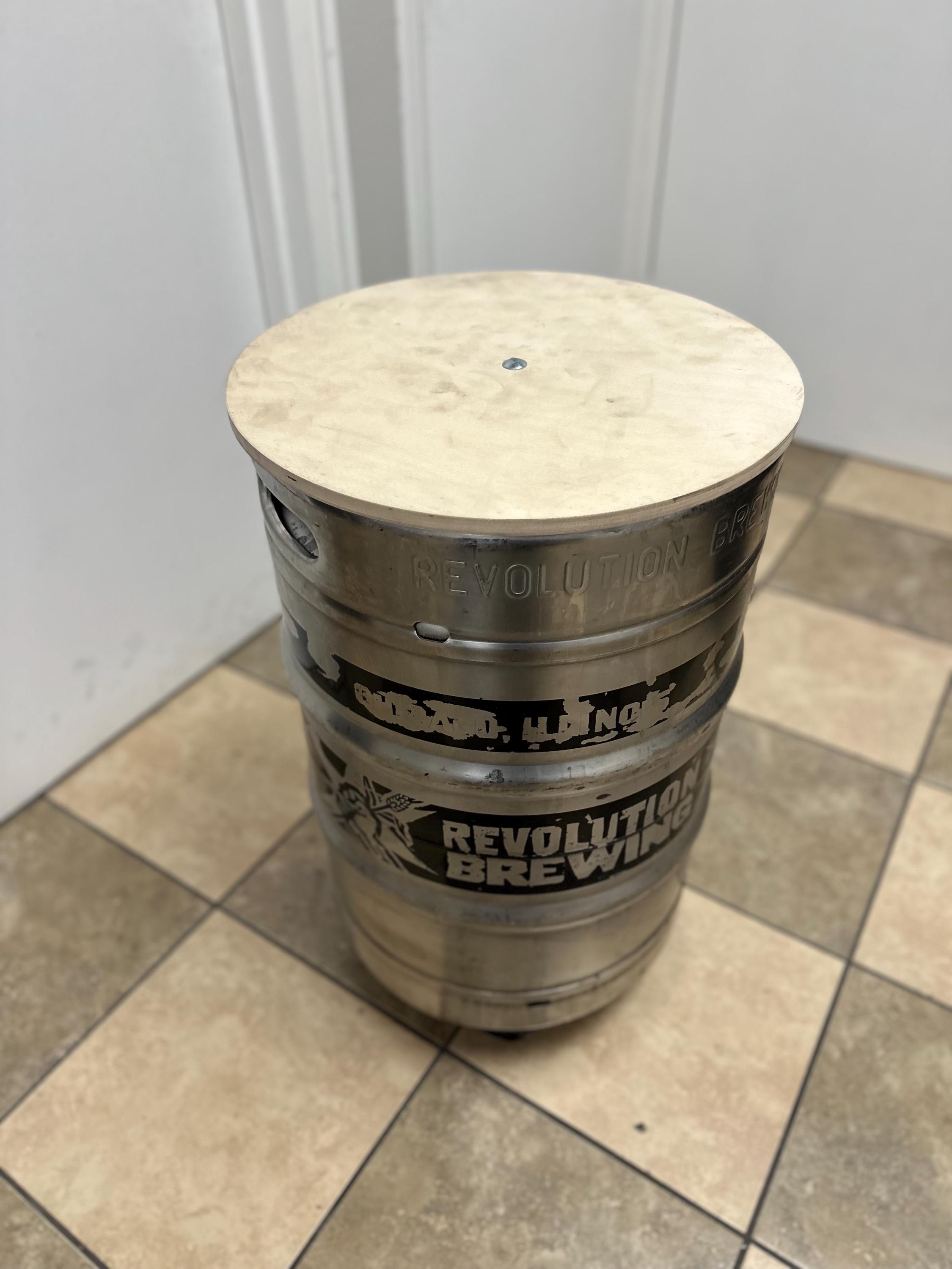 Upcycled Beer Keg Stool on Wheels: Handmade Industrial Bar Furniture - Etsy