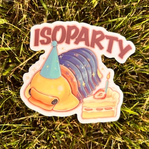 Rubber Ducky Isopod, Bug, Party, Cake, Isoparty, Vinyl Sticker - Etsy