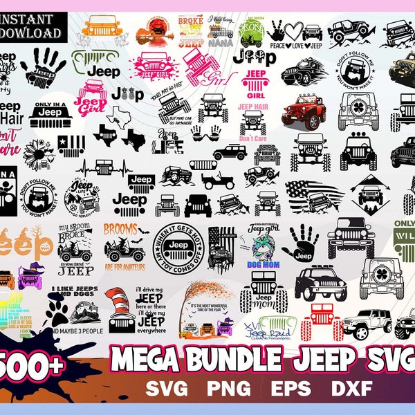 Jeep Svg File - Etsy