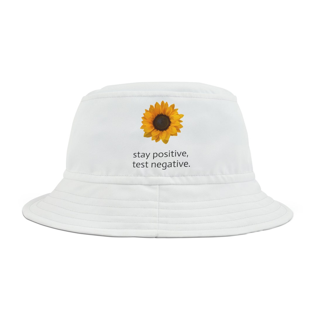 Stay Positive Test Negative Bucket Hat - Etsy
