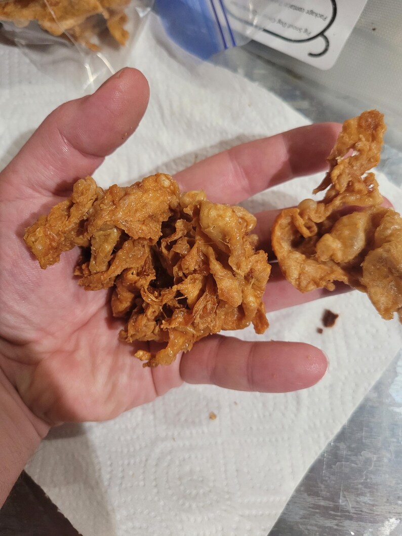Chicken Skin Dog Chews 3oz - Etsy