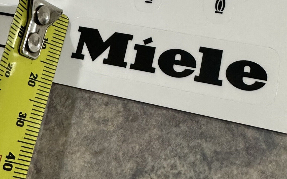 Miele Appliances LOGO Sticker Decal - Etsy
