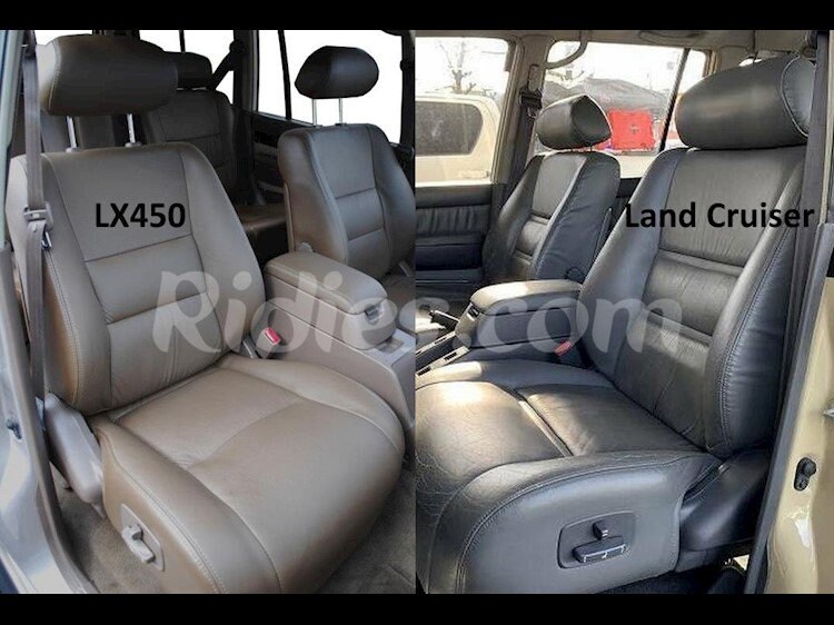 1990-1997 Lexus LX450 / Toyota Land Cruiser OEM Replacement Leather ...
