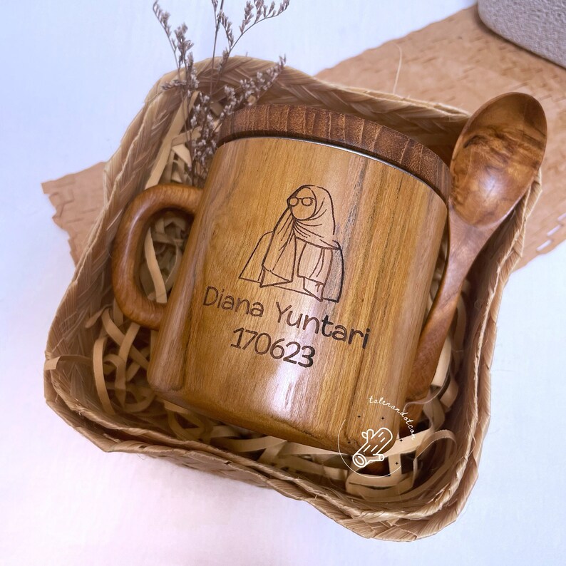 Personalized Wooden Cup/ Wooden Glass/ Teak Wood Cup/ Wooden Drinking Cup - Etsy