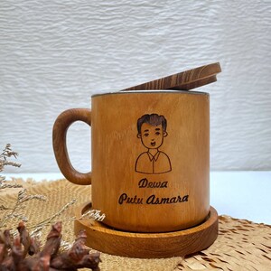 Personalized Wooden Cup/ Wooden Glass/ Teak Wood Cup/ Wooden Drinking Cup - Etsy