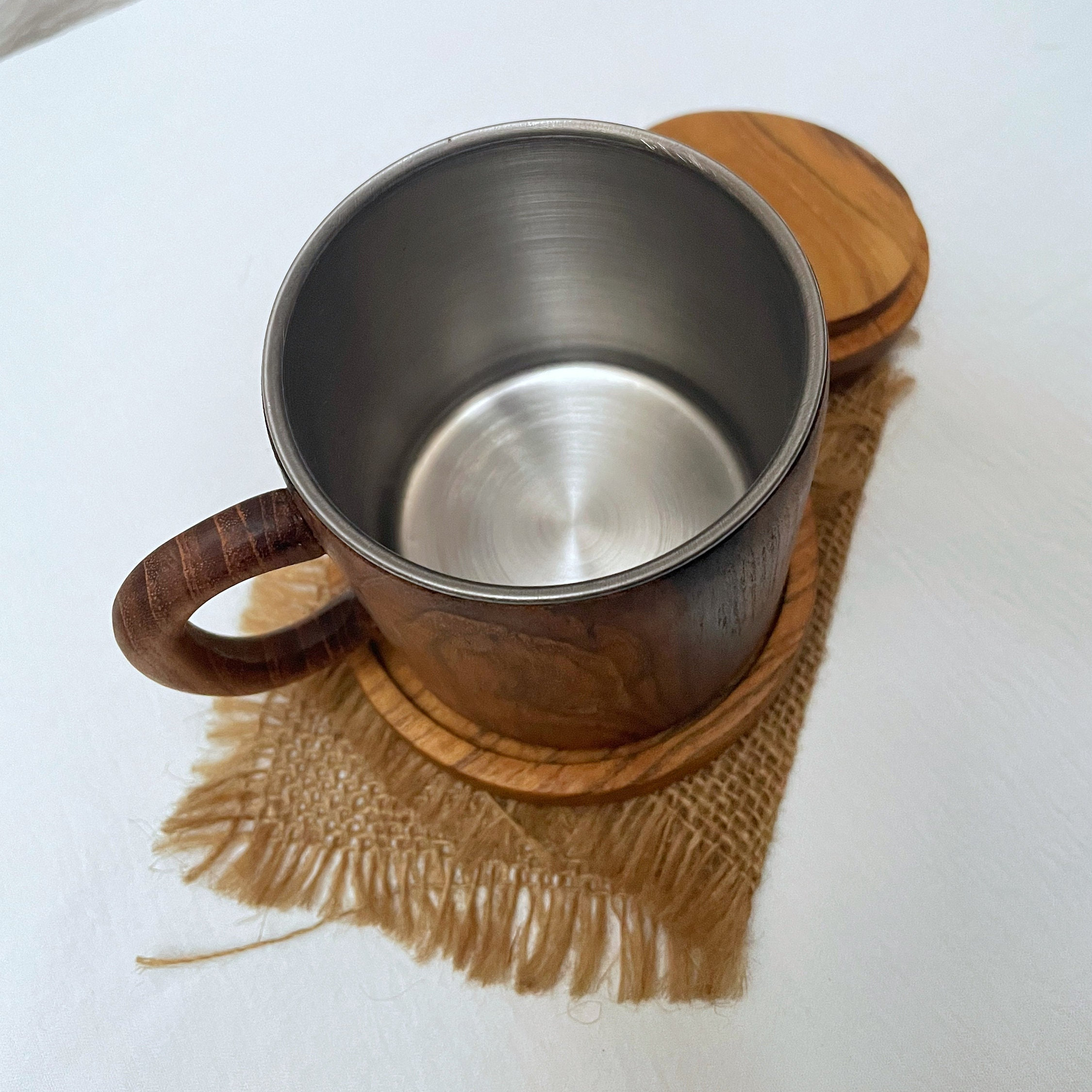 Personalized Wooden Cup/ Wooden Glass/ Teak Wood Cup/ Wooden Drinking ...