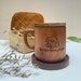 Personalized Wooden Cup/ Wooden Glass/ Teak Wood Cup/ Wooden Drinking ...