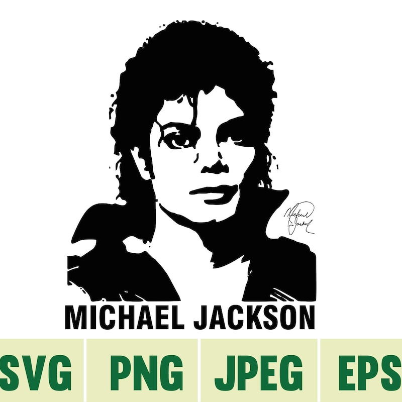 Michael Jackson Svg - Etsy