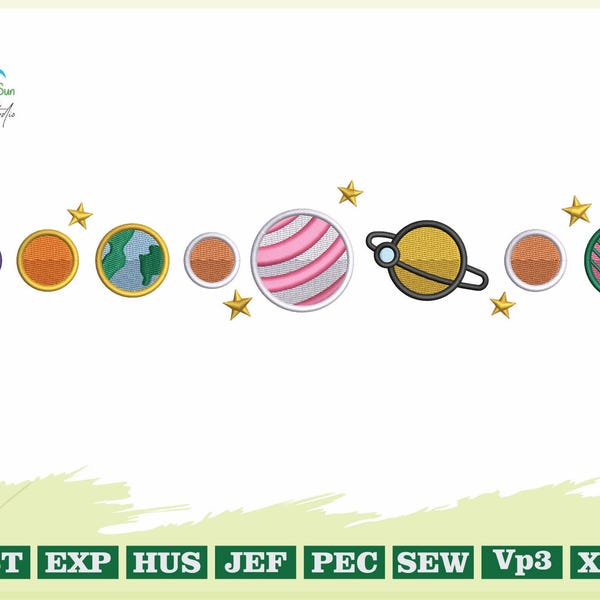 Planet Applique - Etsy