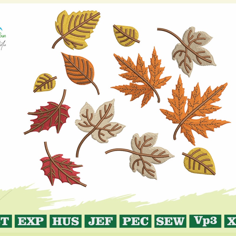 Fall Leaves Design - Etsy