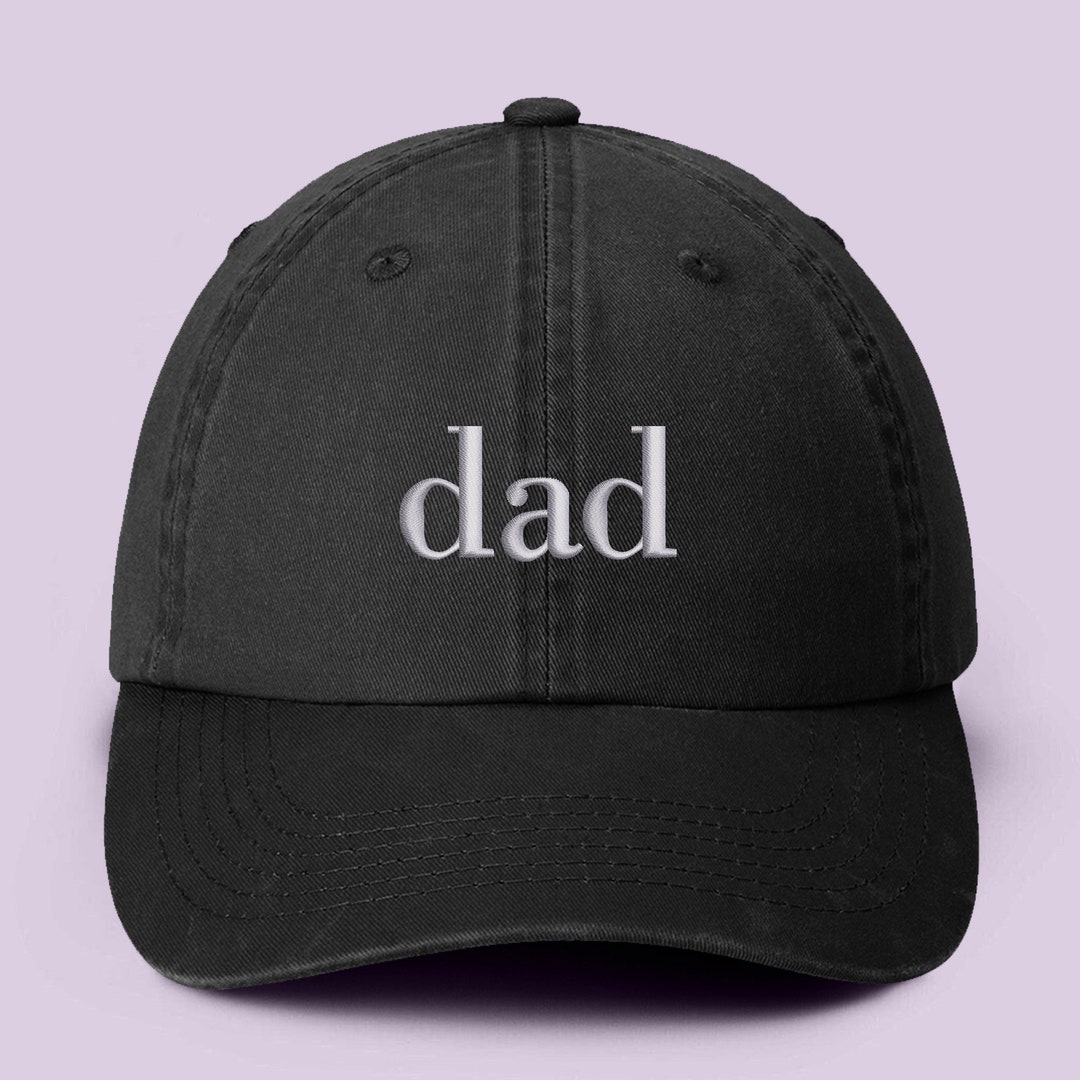 Dad Embroidered Hat, Vintage Father's Day Baseball Cap, Dad Birthday ...