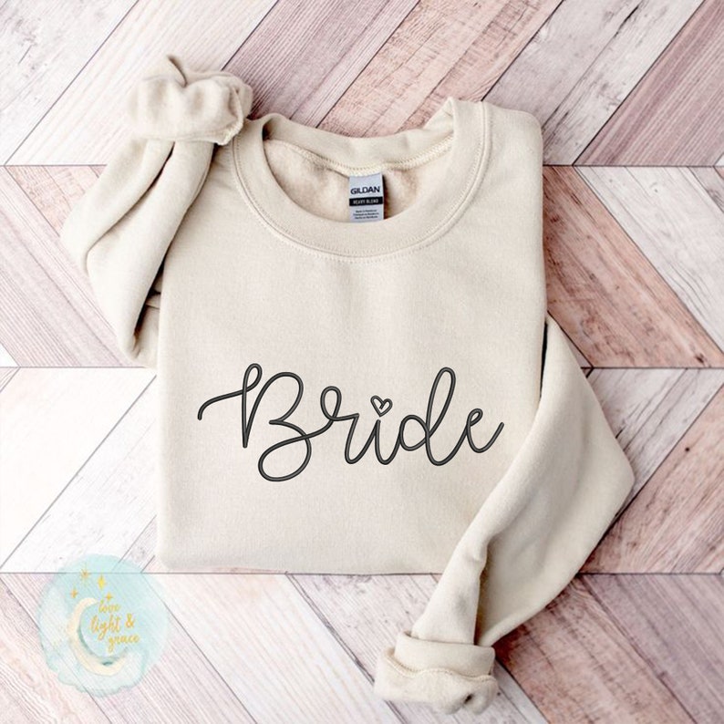 Bride Word Machine Embroidery, Bride Font Digital Embroidery Design ...