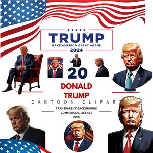 Donald Trump Clipart - Etsy